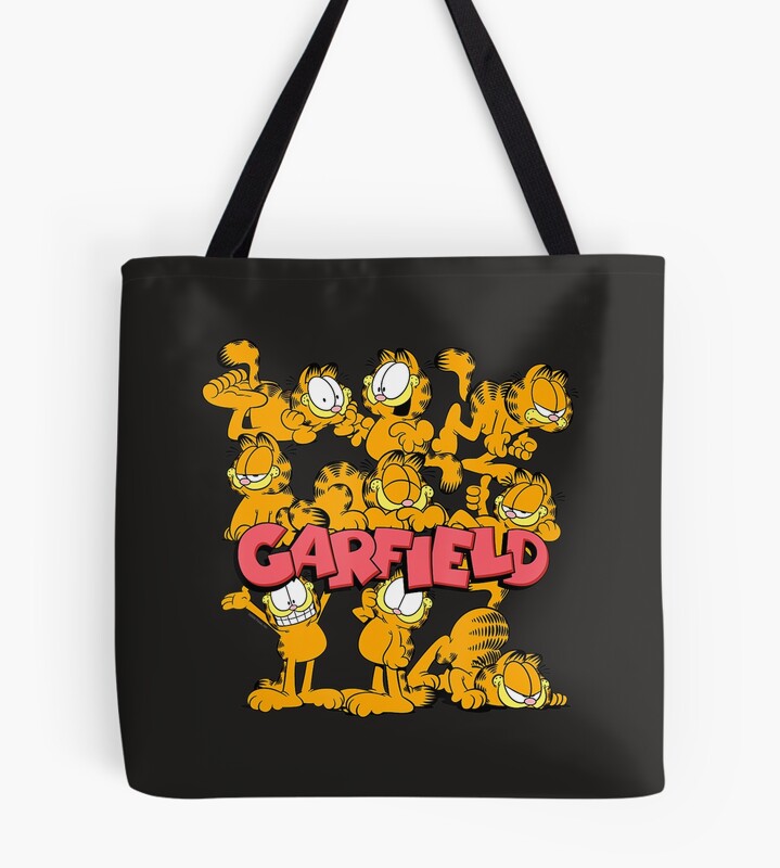 Garfield Multiple Poses Tote Bag | Garfield Shop
